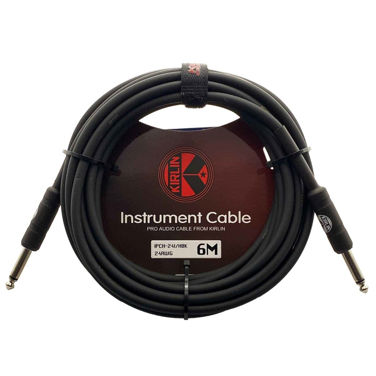 Cable para instrumento Kirlin calibre 24 PVC - negro de 10 metros ...