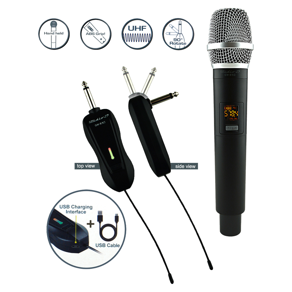 Micrófono Studio Z UHF de diadema - Guatemala